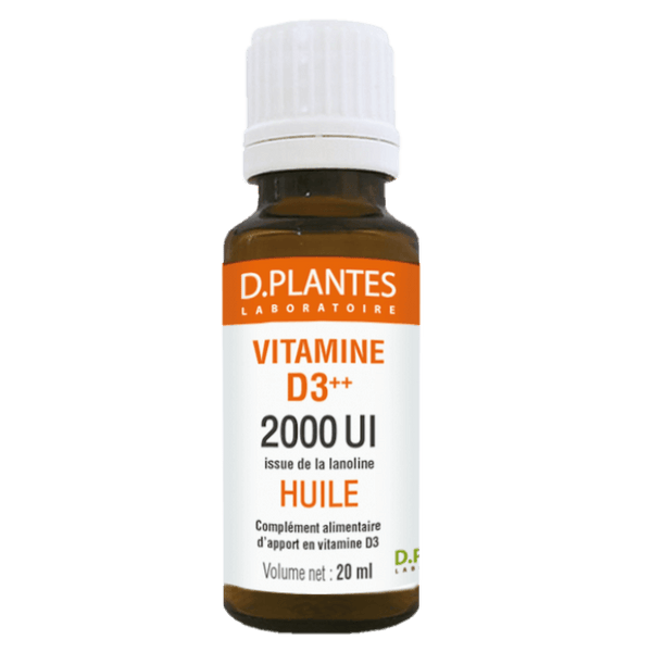 Vitamine D3 2000 ui par goutte – Thé Santé